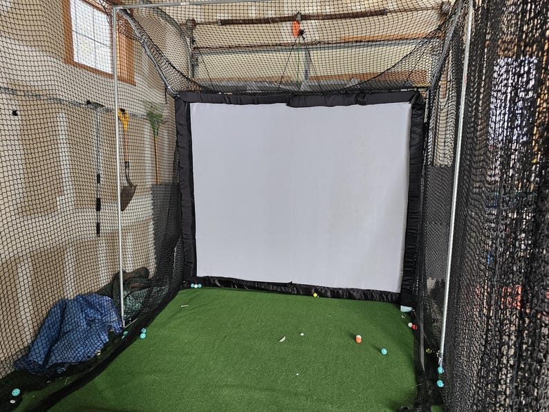 Golf Simulator Enclosure - Customized - Etsy
