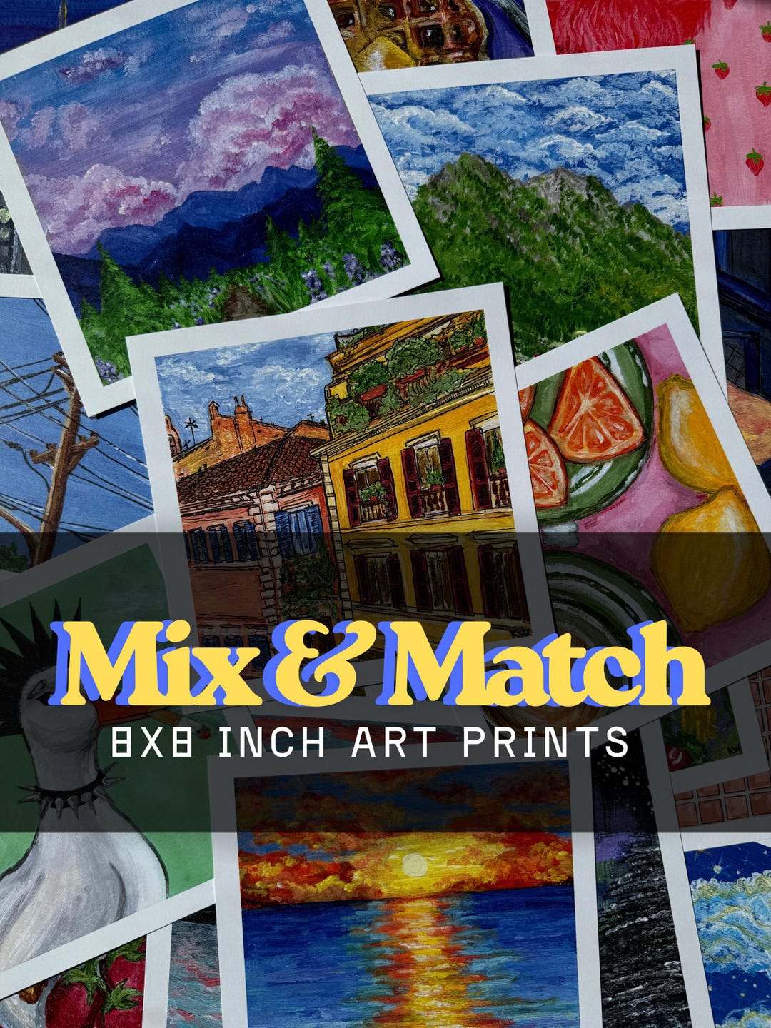 Mix & Match 8x8 Square Prints | Home Decor and Wall Art | Prints of ...