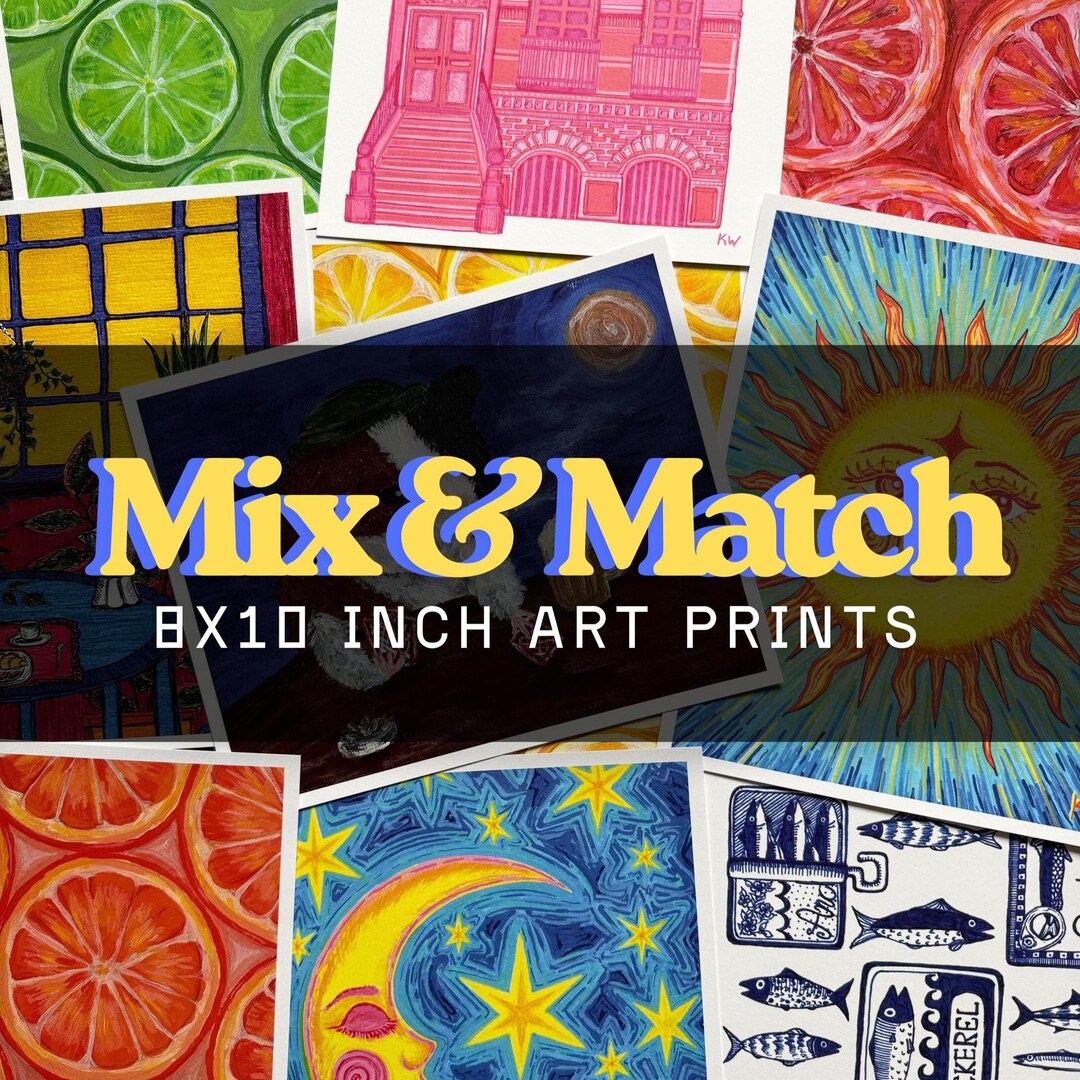 Mix & Match 8x10-inch Art Prints | Home Decor and Wall Art | Prints of ...