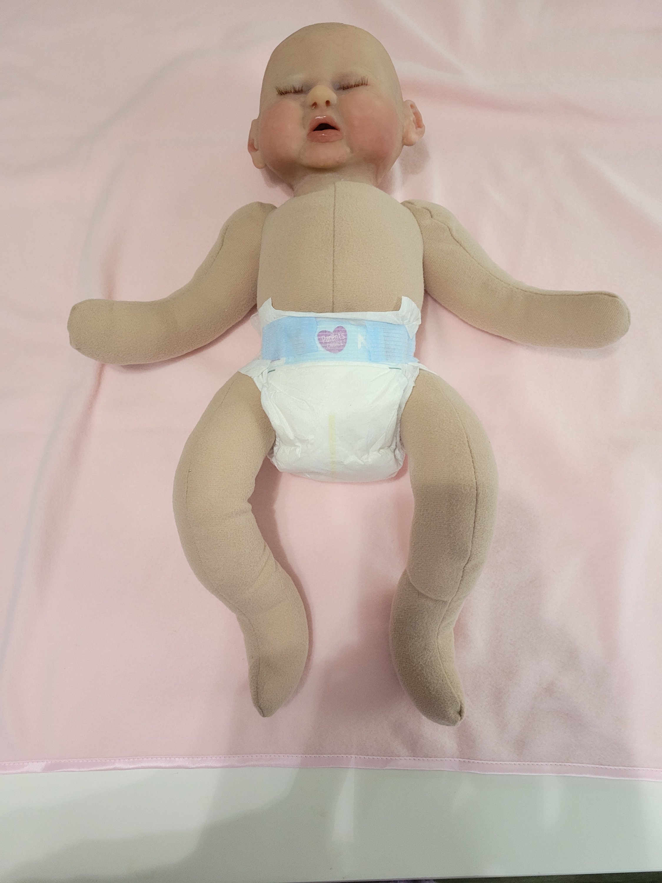 Special Blend Silicone Cuddle Baby #1 Ready to Ship With a Box Opening ...
