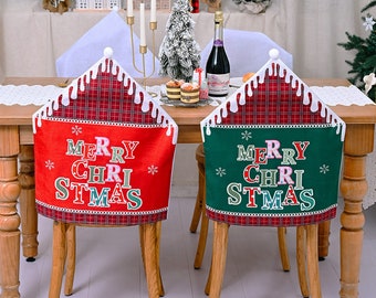 Christmas Chair Back Cover - Etsy