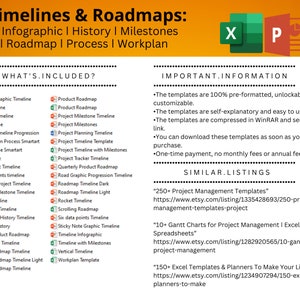 35+ Timelines & Roadmaps: Project ǀ Infographic ǀ History ǀ Milestones ...