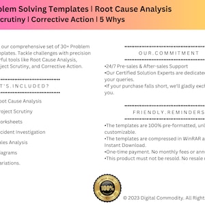30+ Problem Solving Templates ǀ Root Cause Analysis ǀ 5 Whys ǀ Project ...