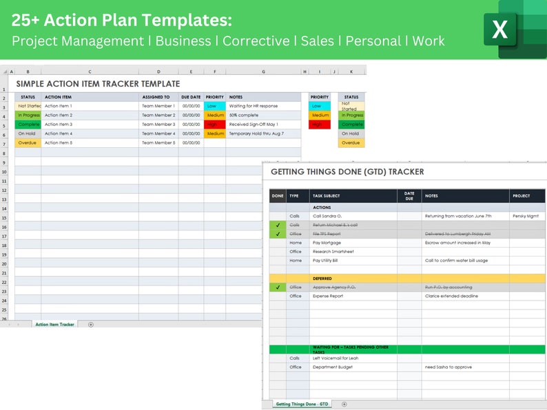 25+ Action Plan Templates: Project Management ǀ Business ǀ Corrective ǀ ...