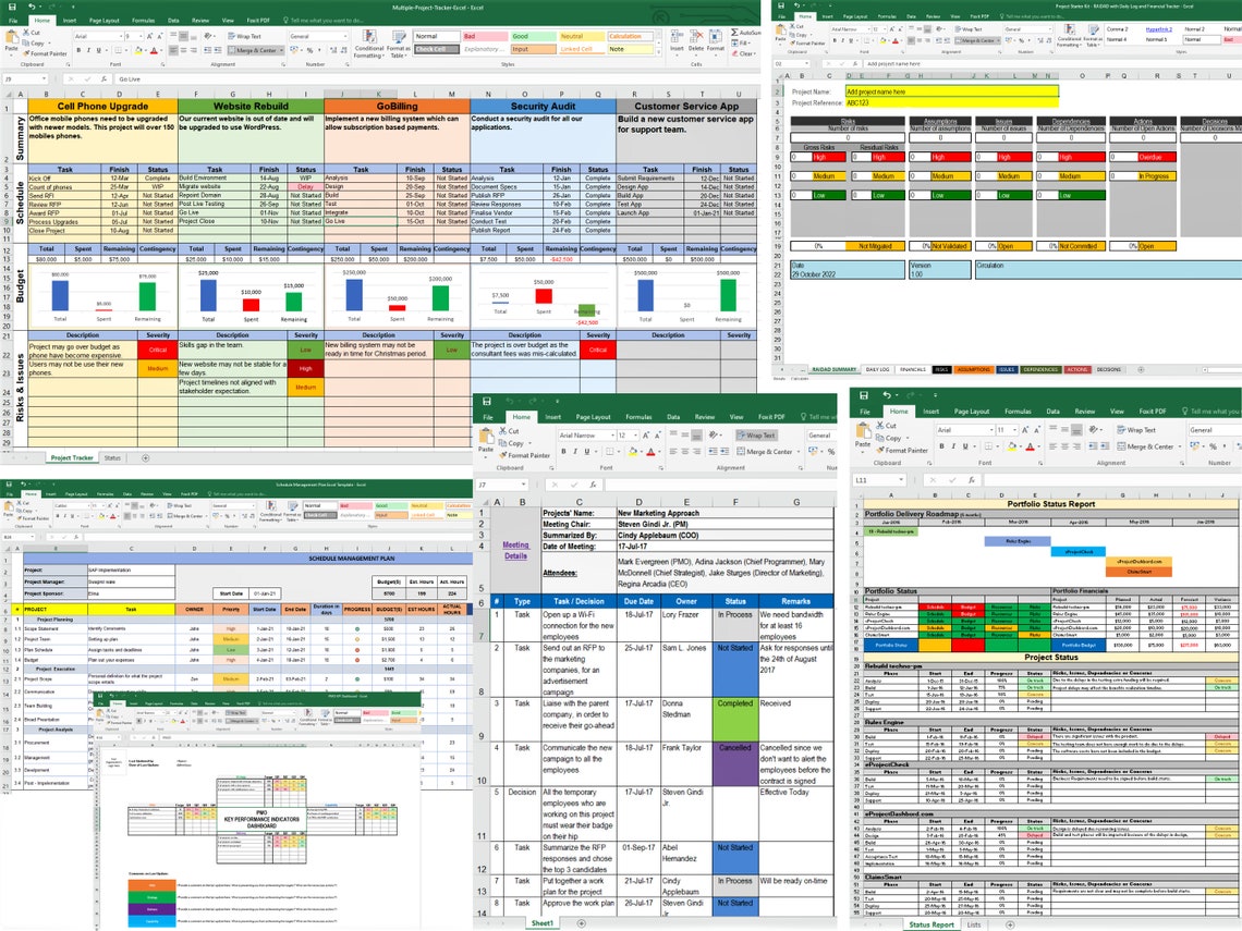 250+ Project Management Templates: Project Initiation ǀ Project ...