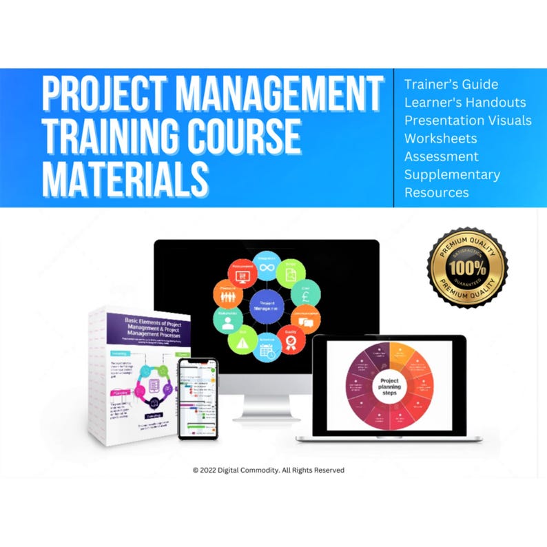 Project Management Training Course Materials: Trainer’s Guide ǀ Learner ...