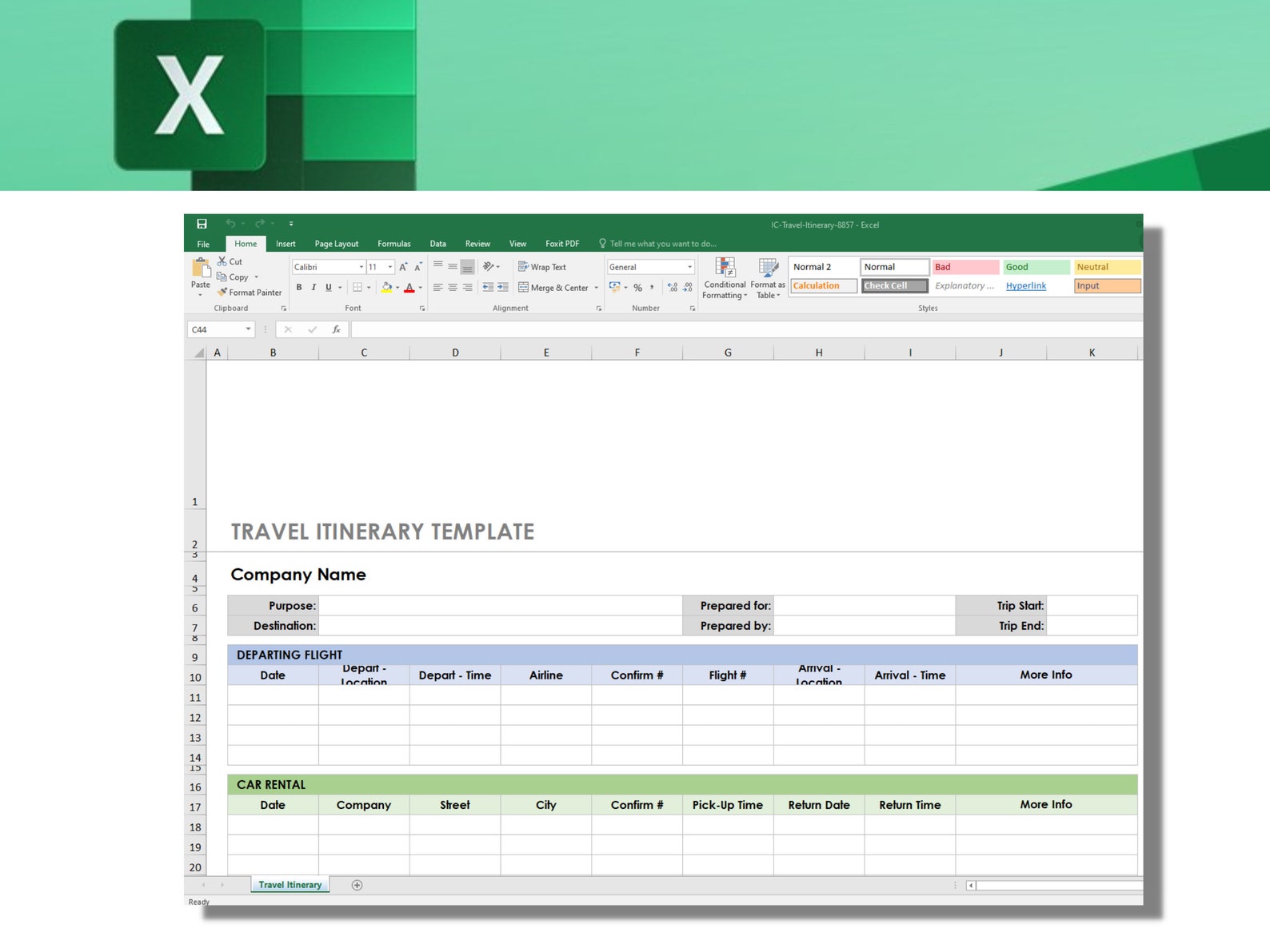 10 Travel Planner ǀ Business Trip Budget ǀ Vacation Organizer ǀ Travel ...