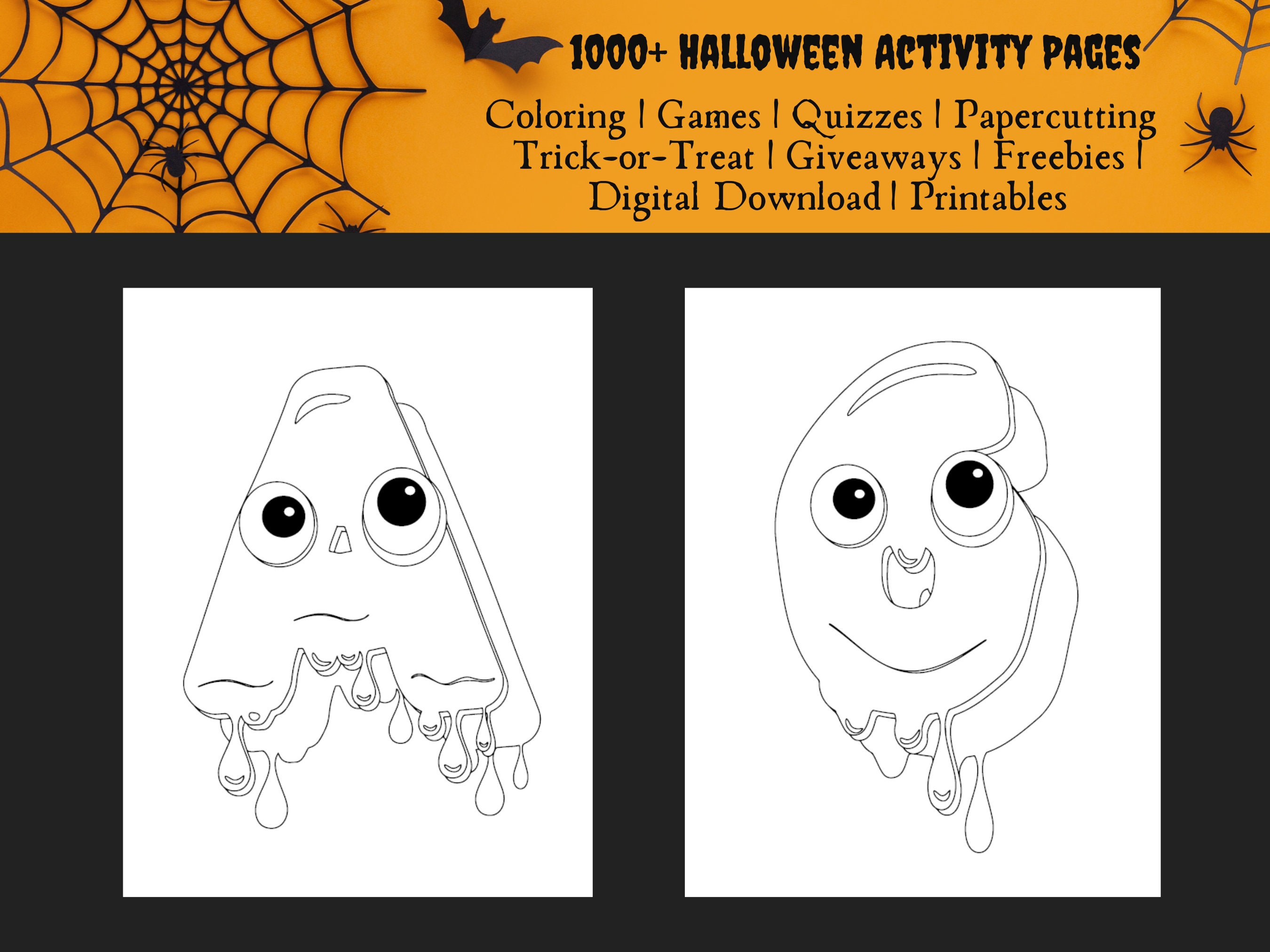 1000 Halloween Activity Pages: Coloring ǀ Games ǀ Quizzes ǀ ...