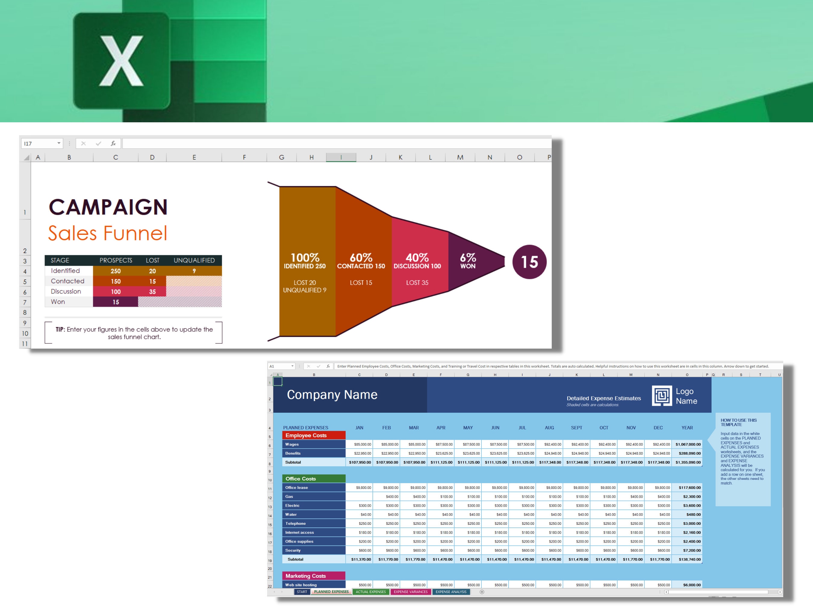 41 Excel Templates for Business Operations, Finance, Sales & Marketing ...
