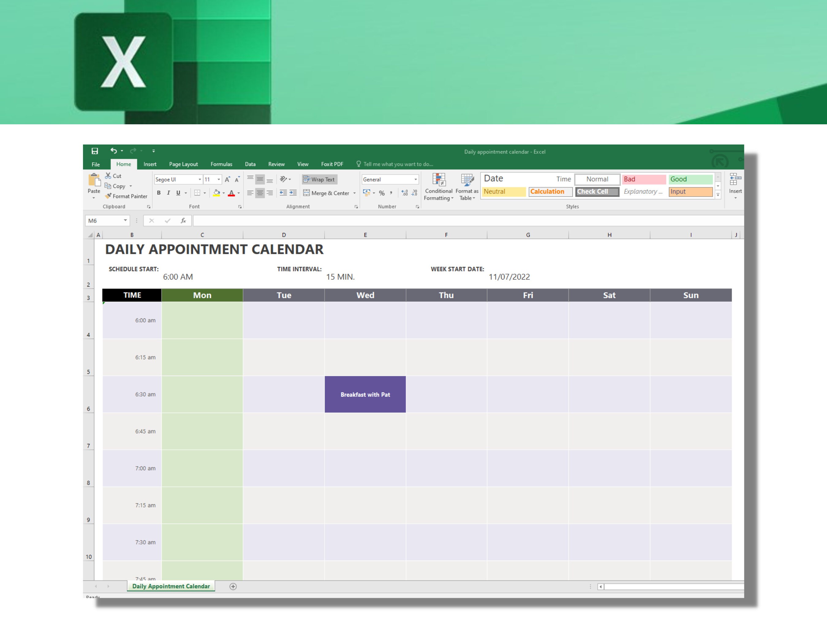 15+ Calendar Excel Templates: Yearly, Monthly, Weekly, & Daily (digital ...