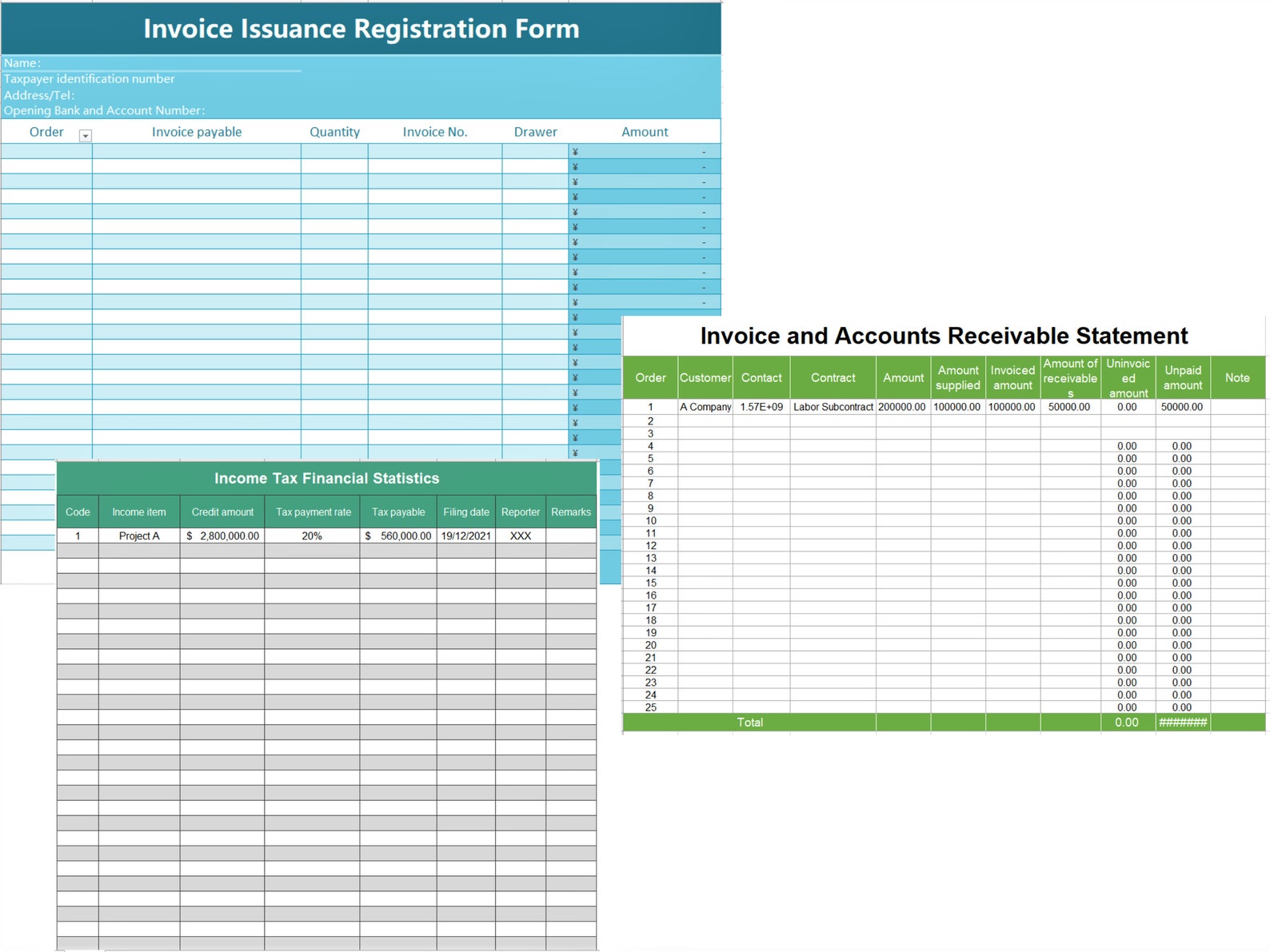 Buy 50+ Invoice Templates: Commercial Invoice ǀ Tax Forms ǀ Invoice ...