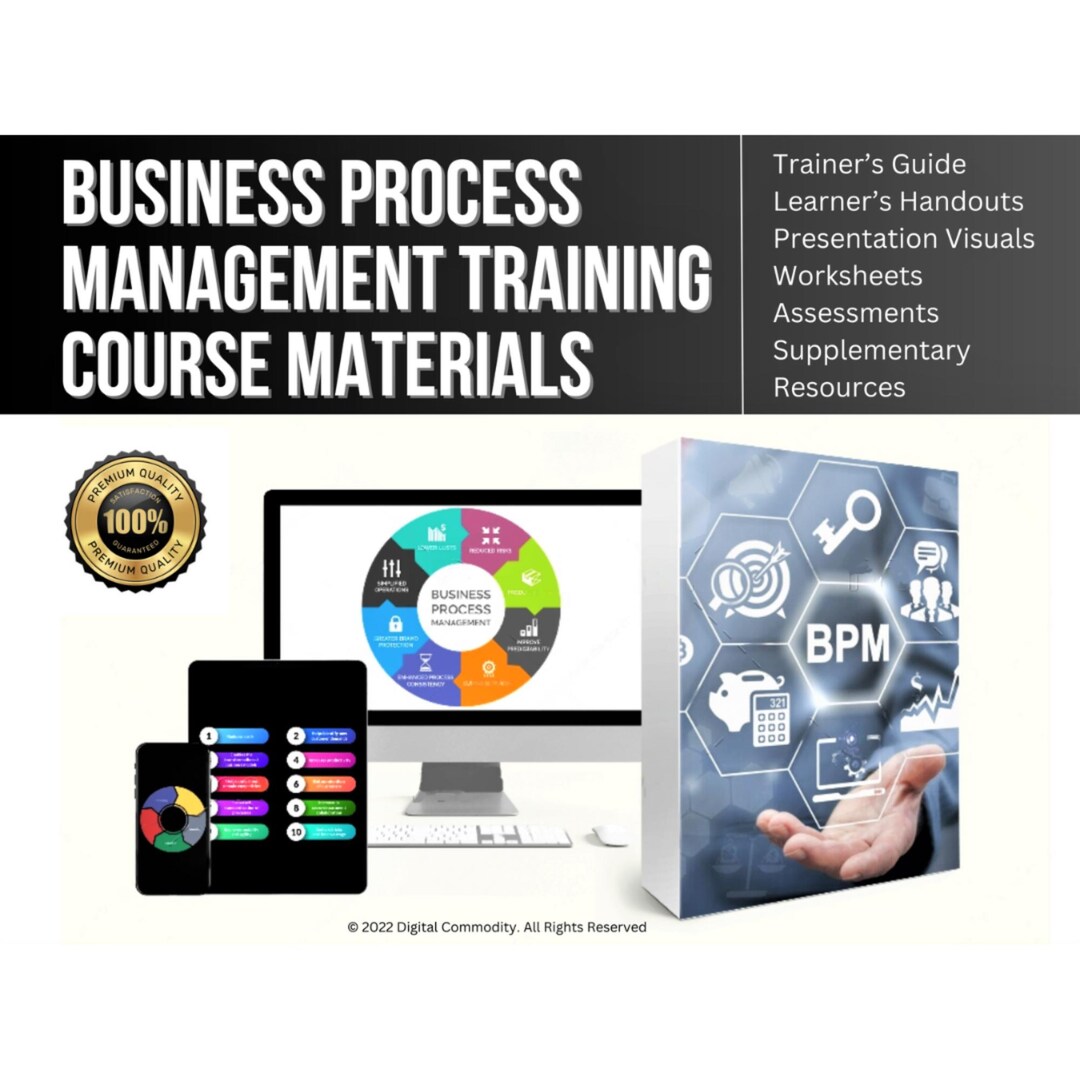 Business Process Management Training Course Materials: Trainer’s Guide ...