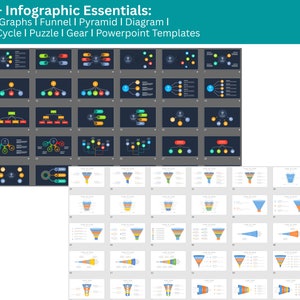 2000+ Infographic Essentials: Charts ǀ Graphs ǀ Funnel ǀ Pyramid ǀ ...