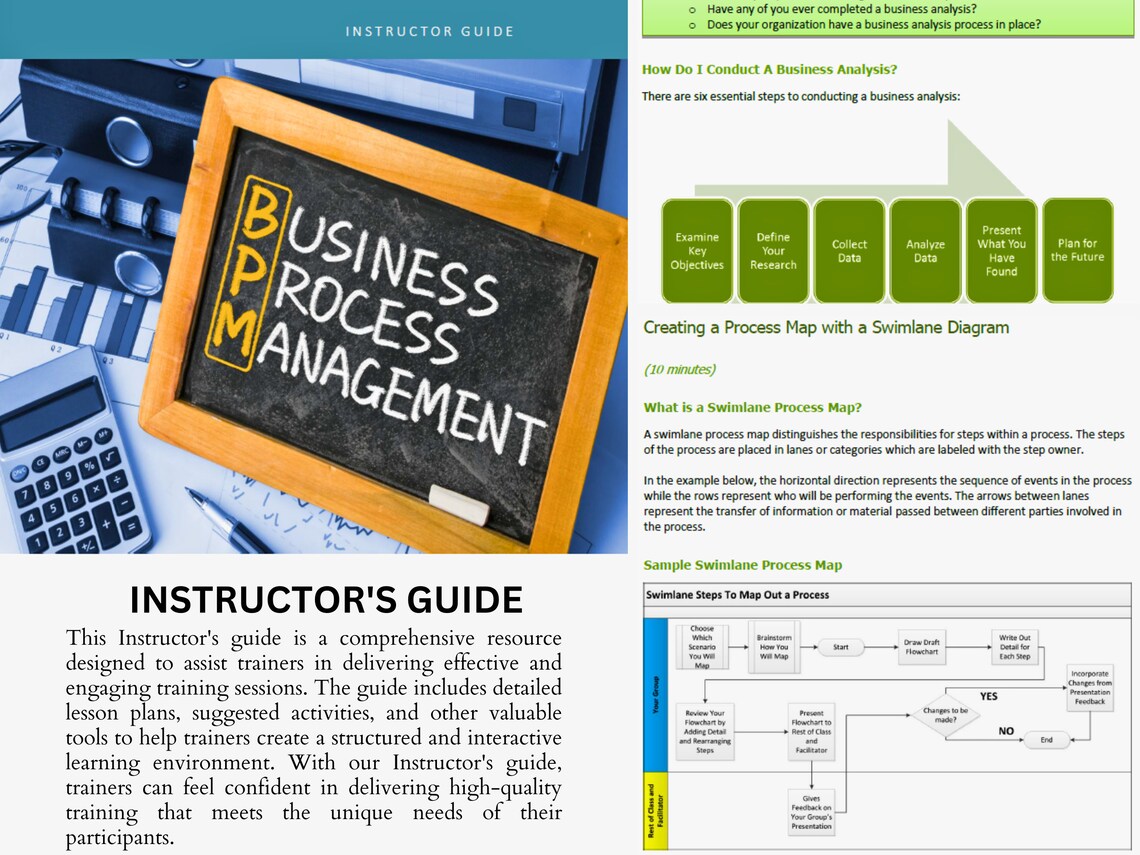 Business Process Management Training Course Materials: Trainers Guide ǀ Learners Handouts ǀ ...