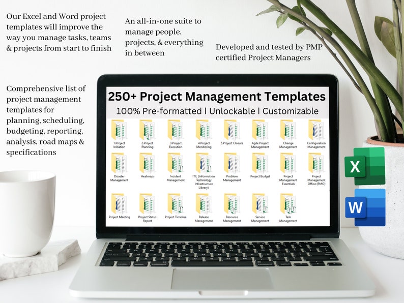 250+ Project Management Templates: Project Initiation ǀ Planning ǀ ...