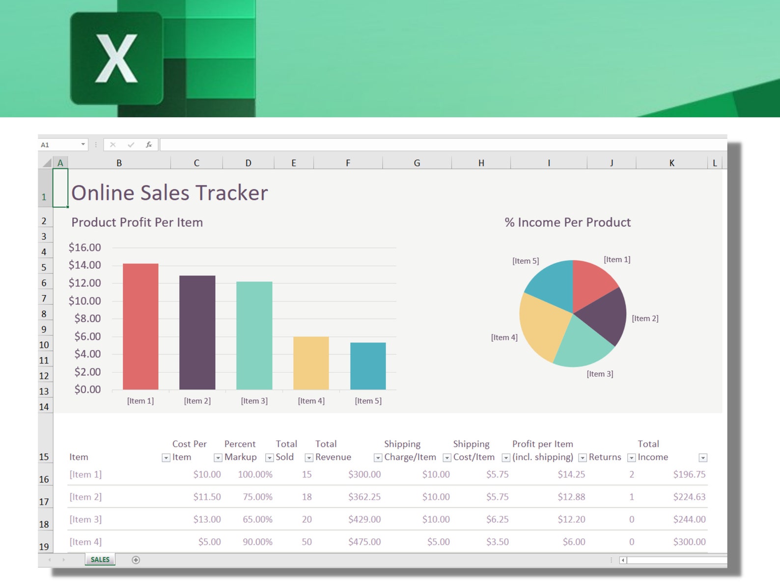 41 Excel Templates for Business Operations, Finance, Sales & Marketing ...