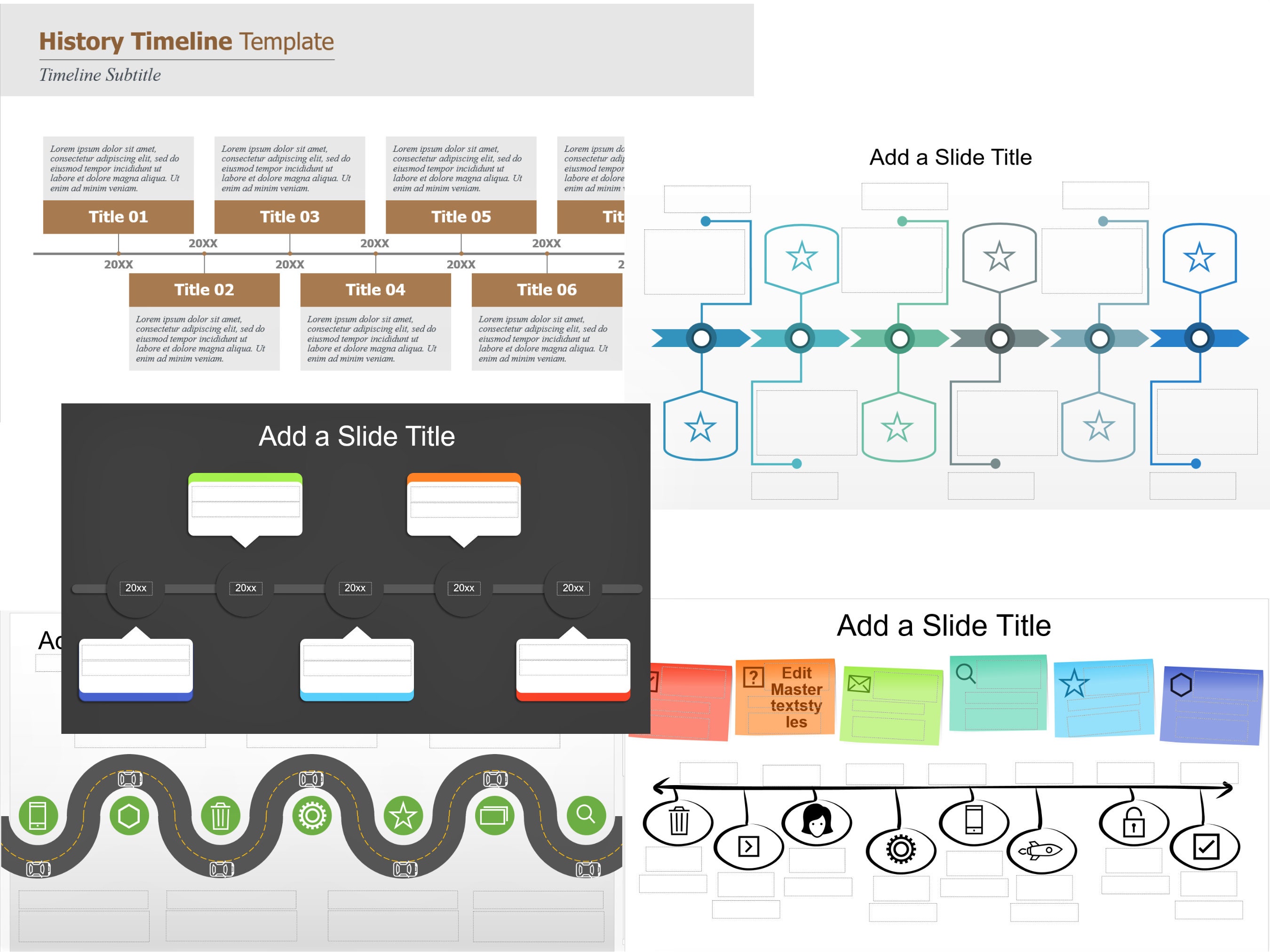 35+ Timelines & Roadmaps: Project ǀ Infographic ǀ History ǀ Milestones ...