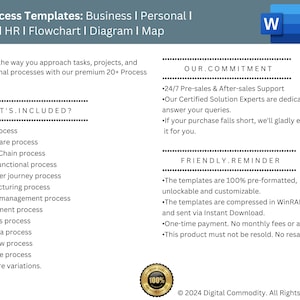 20+ Process Templates: Business ǀ Personal ǀ Project ǀ HR ǀ Flowchart ǀ ...