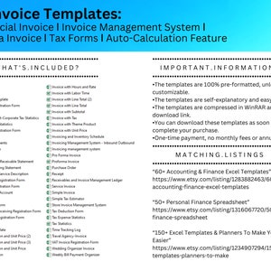 50+ Invoice Templates: Commercial Invoice ǀ Tax Forms ǀ Invoice ...