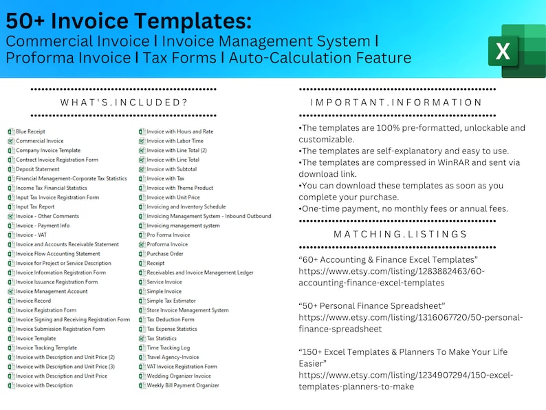 50+ Invoice Templates: Commercial Invoice ǀ Tax Forms ǀ Invoice ...