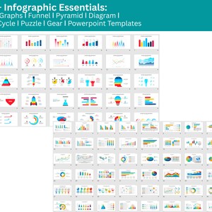 2000+ Infographic Essentials: Charts ǀ Graphs ǀ Funnel ǀ Pyramid ǀ ...