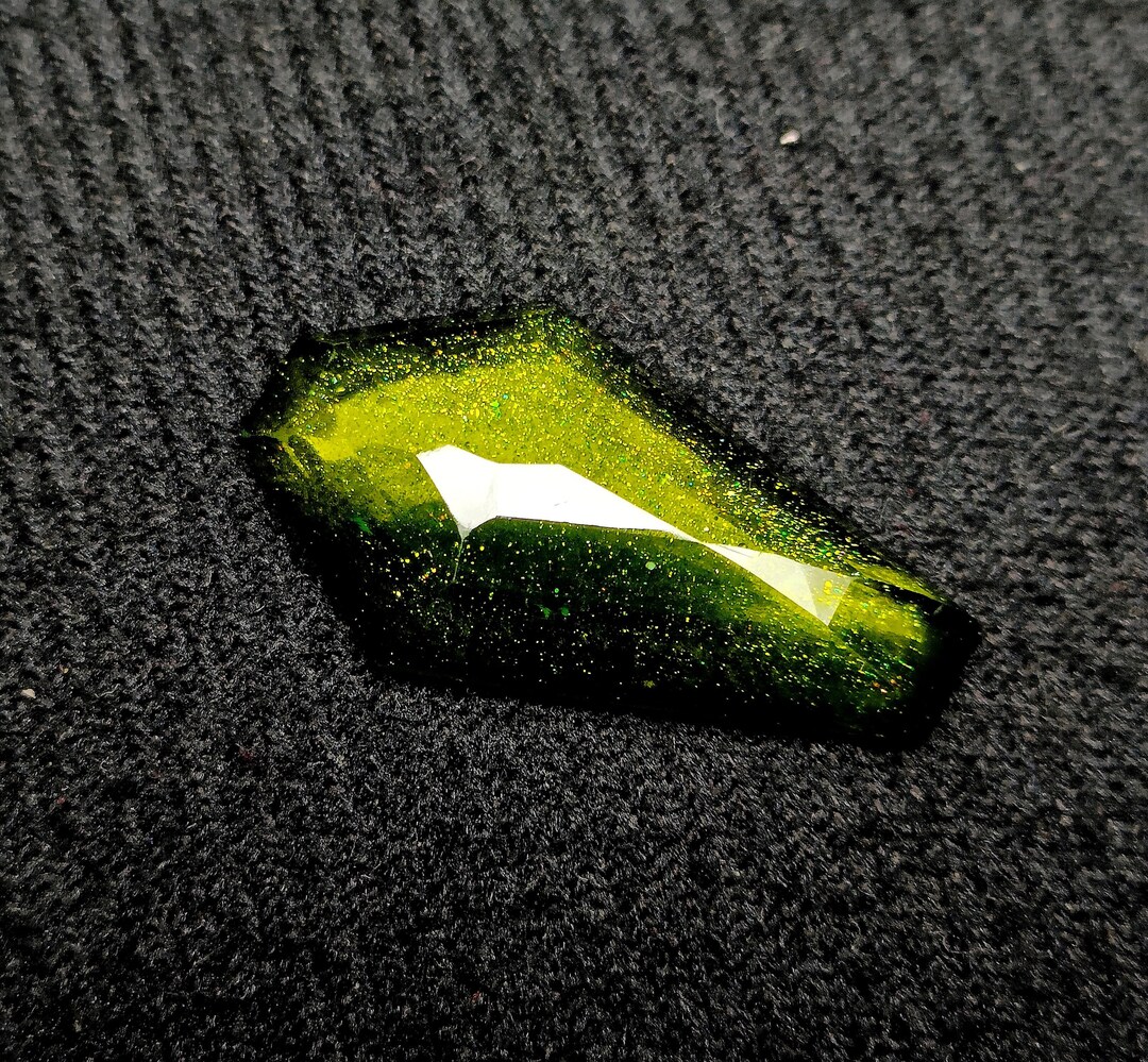 Sunstone Gemstone Green Sunstone Doublet Rose Cut AAA - Etsy