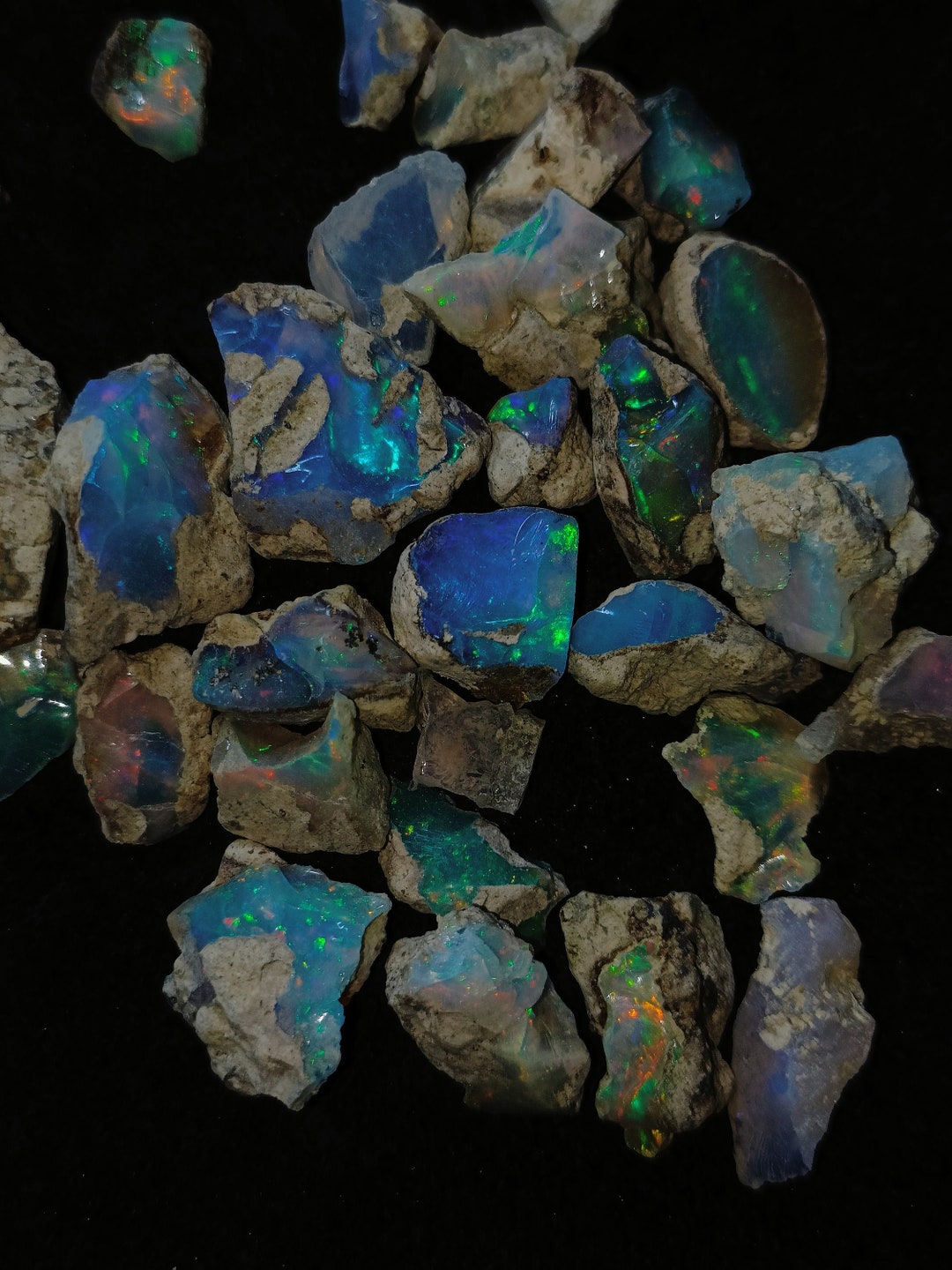 5, KG Opal Rough, Natural Opal Rough Natural Genuine Ethiopian Opal ...