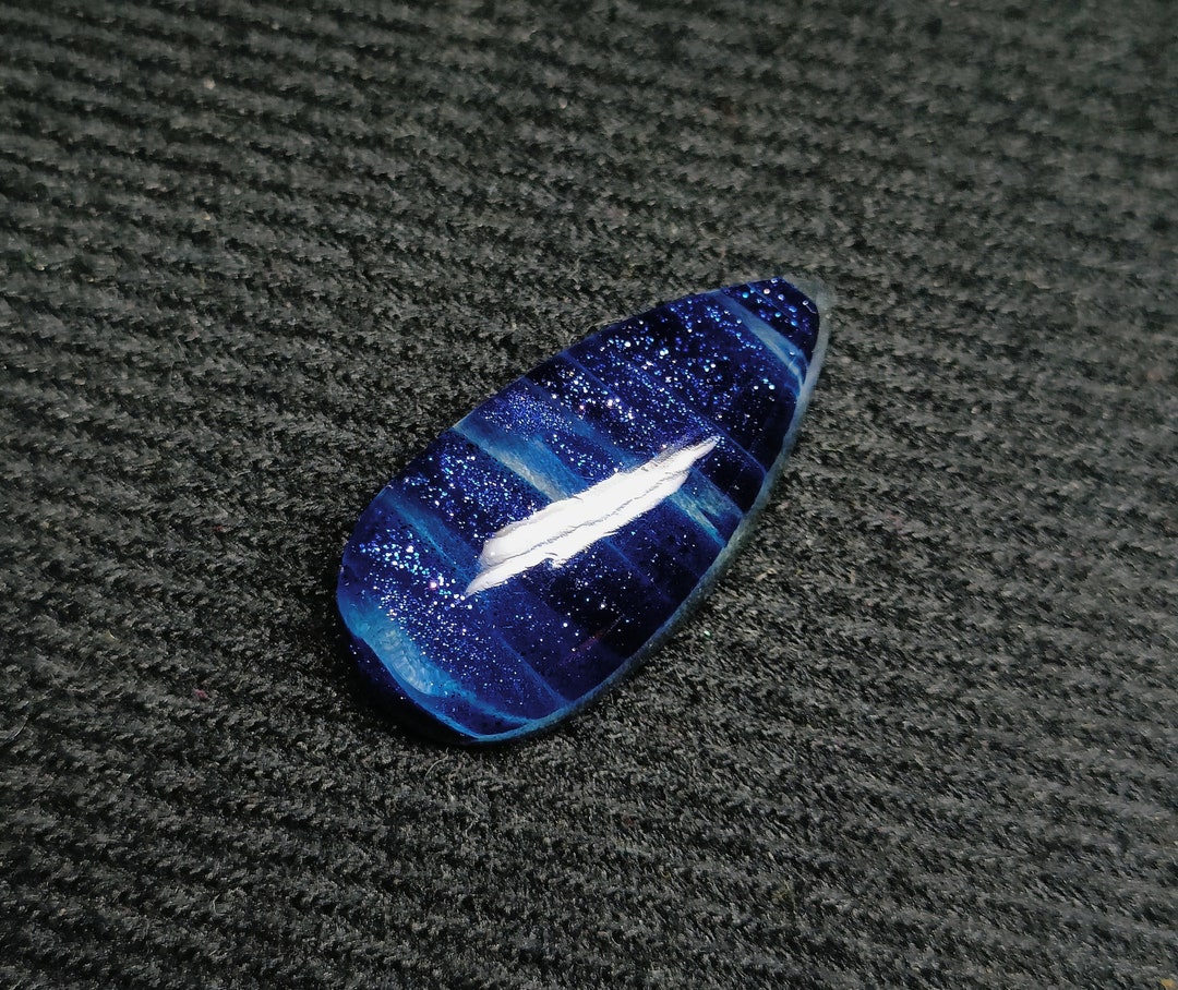 Awesome Top Sunstone Gemstone Blue Sunstone Doublet Cabochon - Etsy