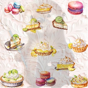 Watercolor Desserts - 100 Clipart Bundle - Digital Download, DIY ...
