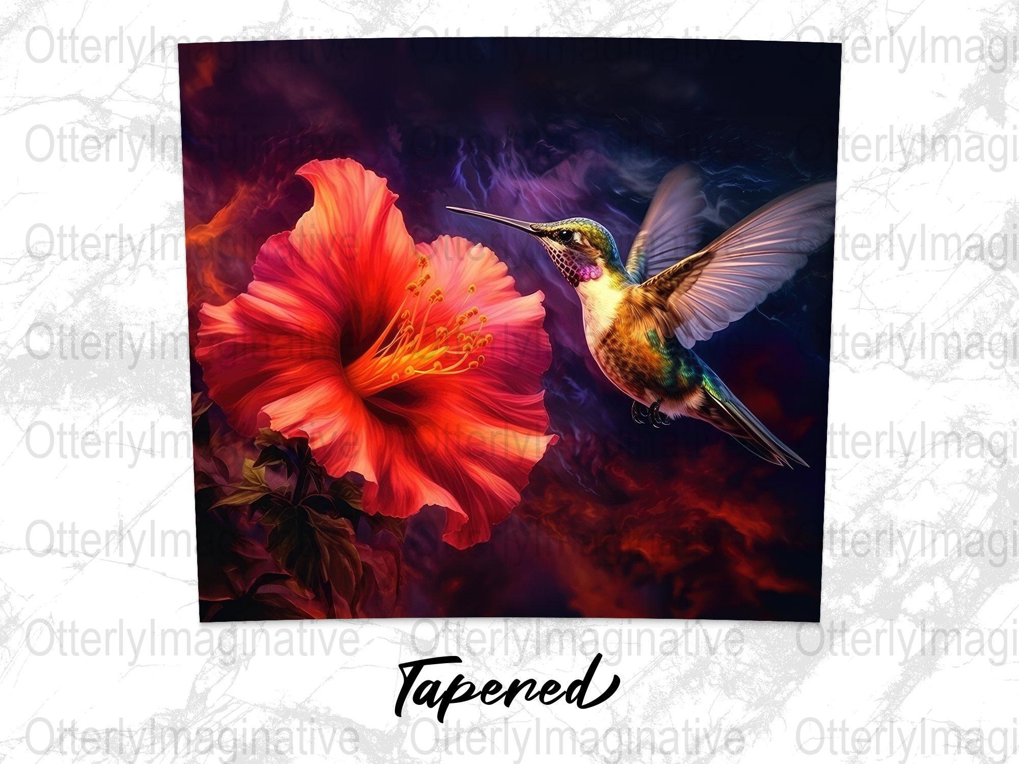 Mystical Bloom Hummingbird Fantasy Art 20oz Tumbler Design - Etsy