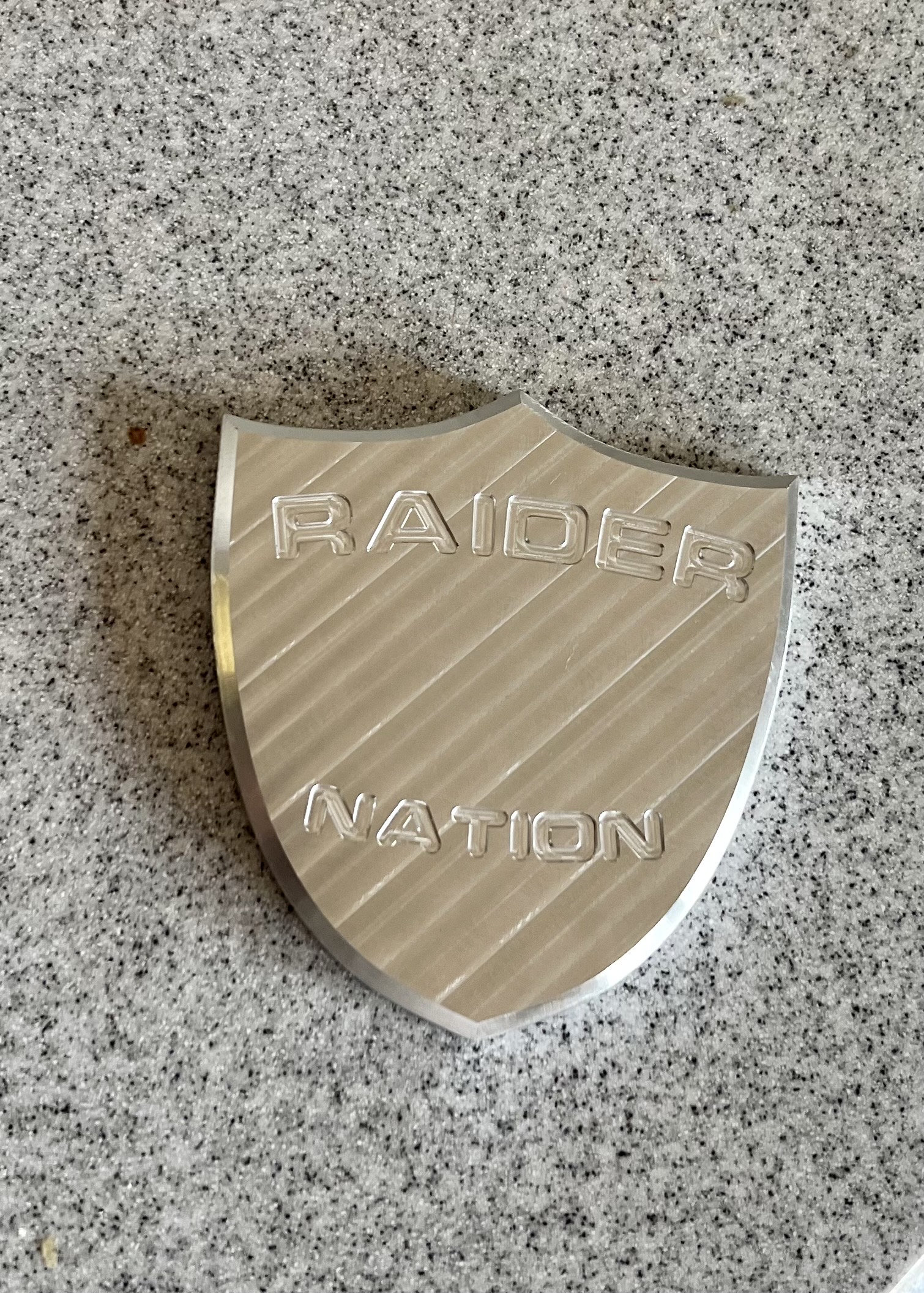 Raider Nation Metal Coaster Set Aluminum Made in USA - Etsy