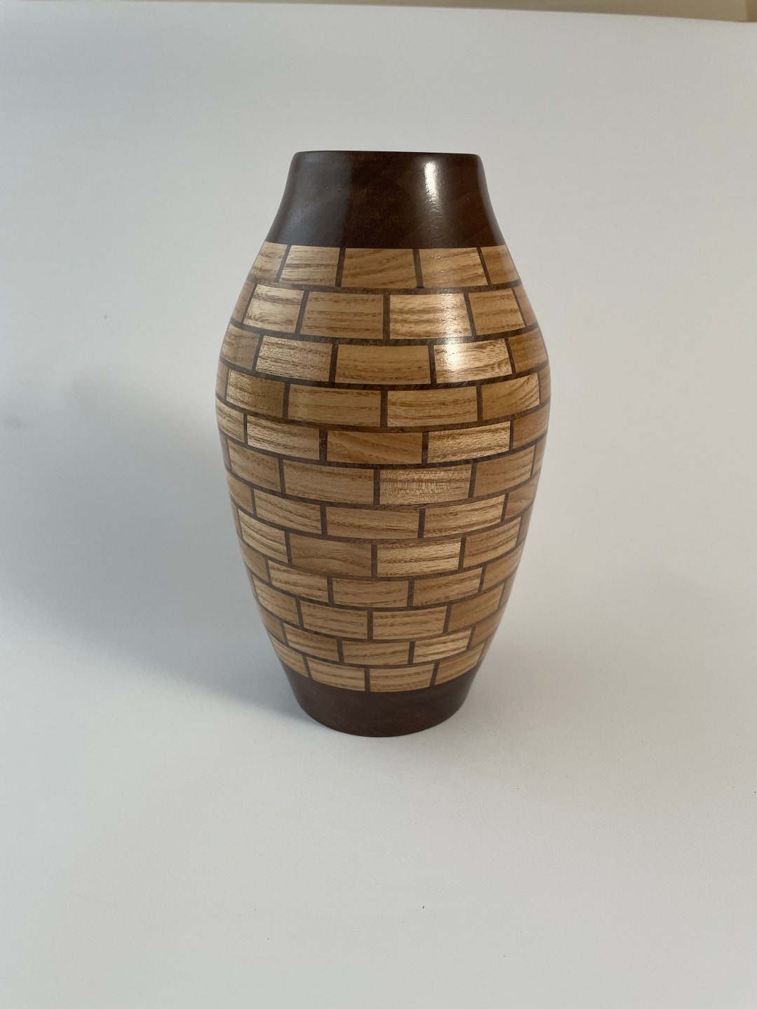 Brick-laid Segmented Vase - Etsy
