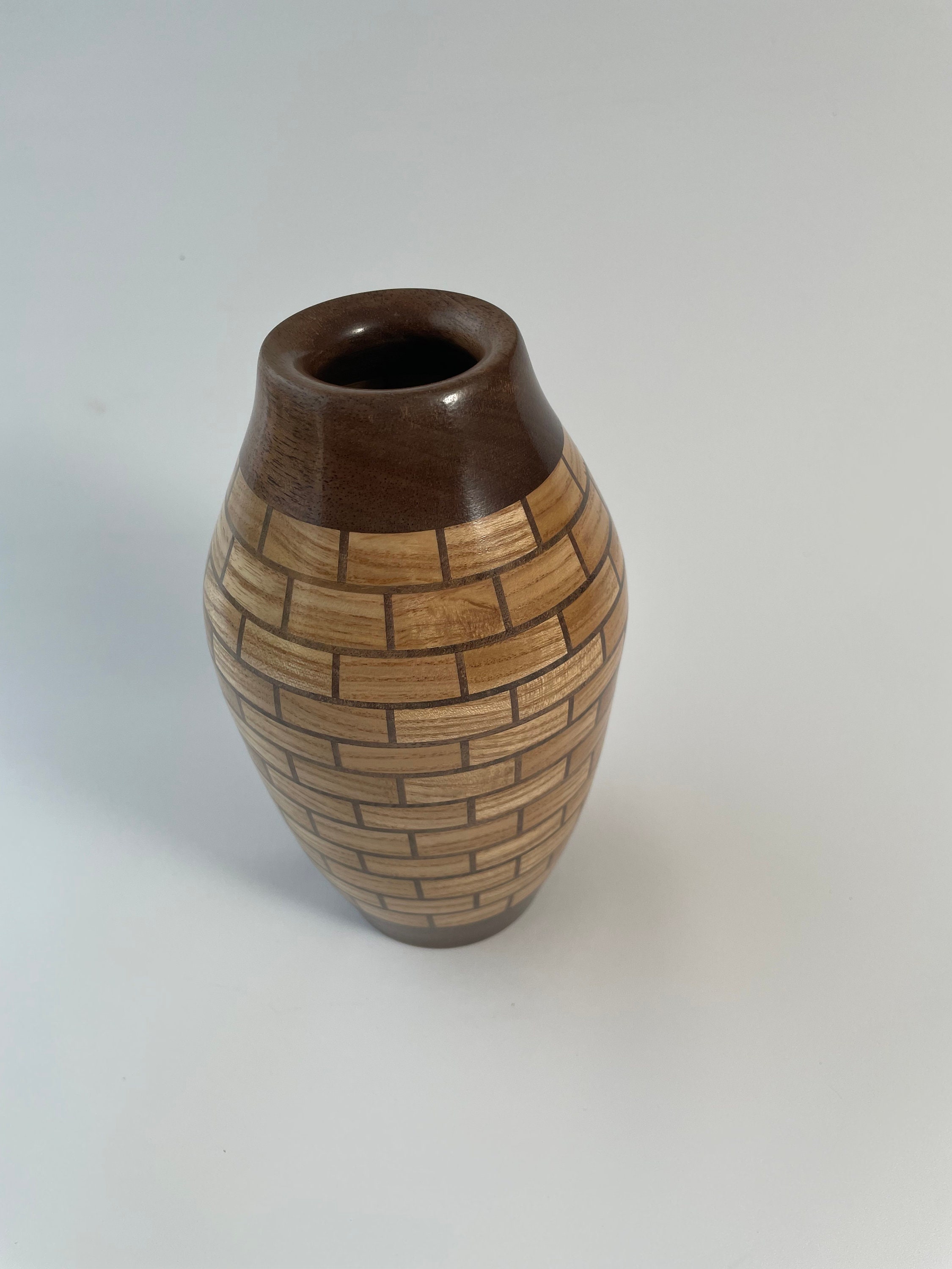 Brick-laid Segmented Vase - Etsy