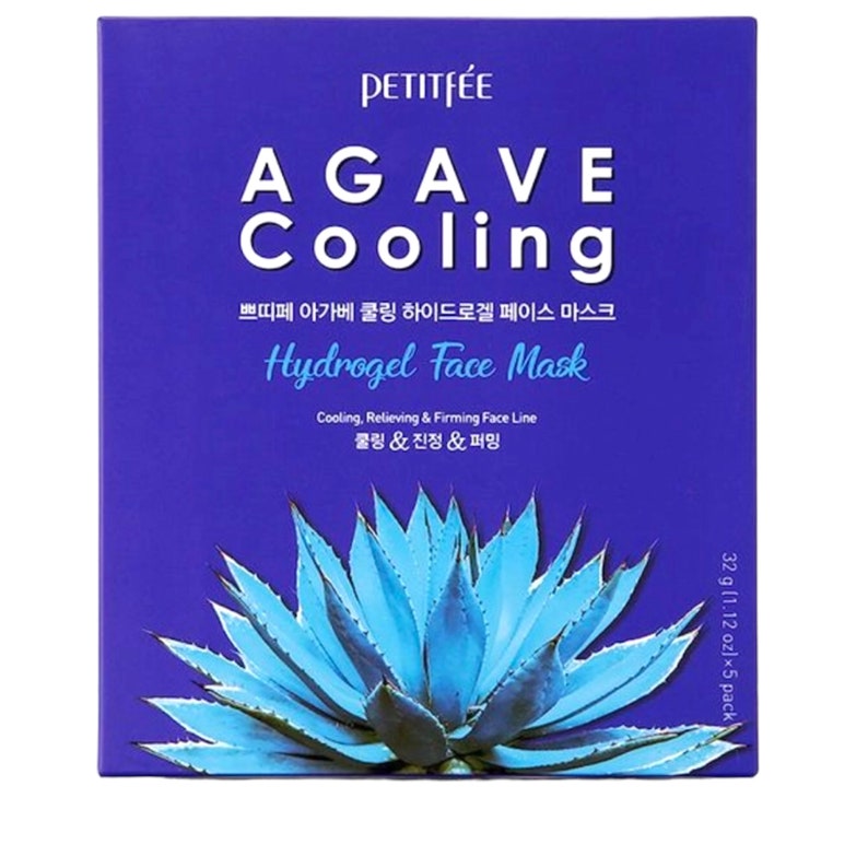 Agave Cooling Hydrogel Face Mask Set 5pcs - Etsy