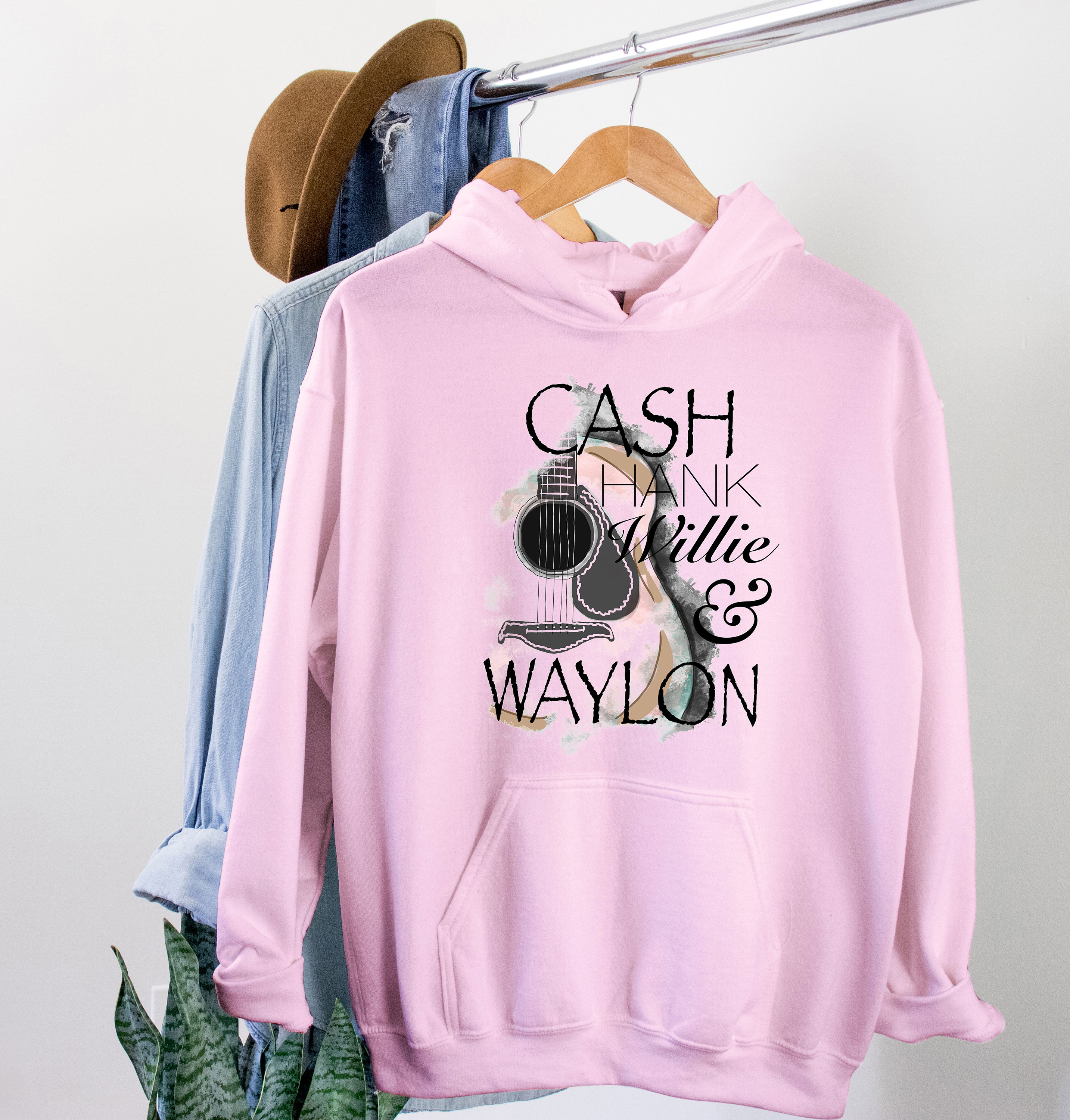 Hank Willie Waylon Cash Hoodie Western Country Legends - Etsy