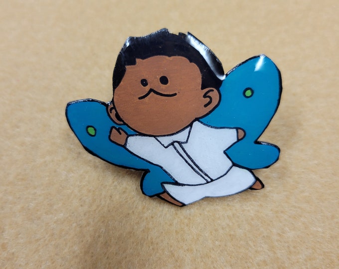Promised Neverland Butterfly Phil Pin - Etsy