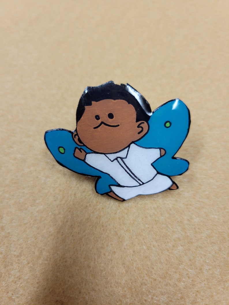 Promised Neverland Butterfly Phil Pin - Etsy