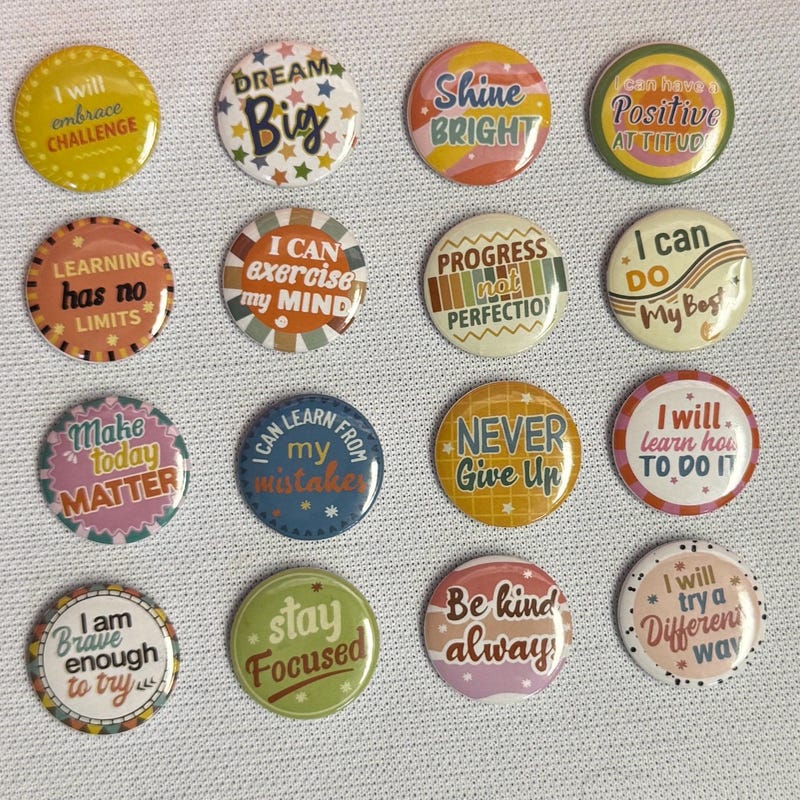 Inspirational Badges - Etsy UK