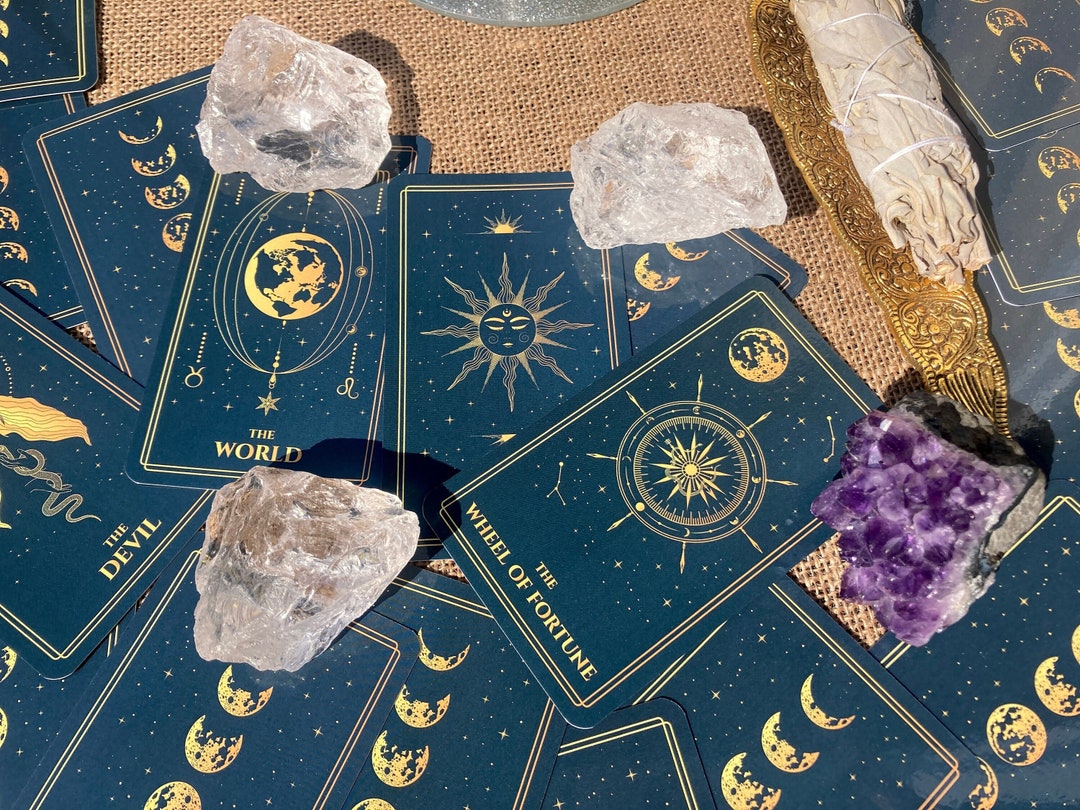 BESTSELLING TAROT DECK 78, Fortune Telling, Cute Tarot Deck, Unique ...