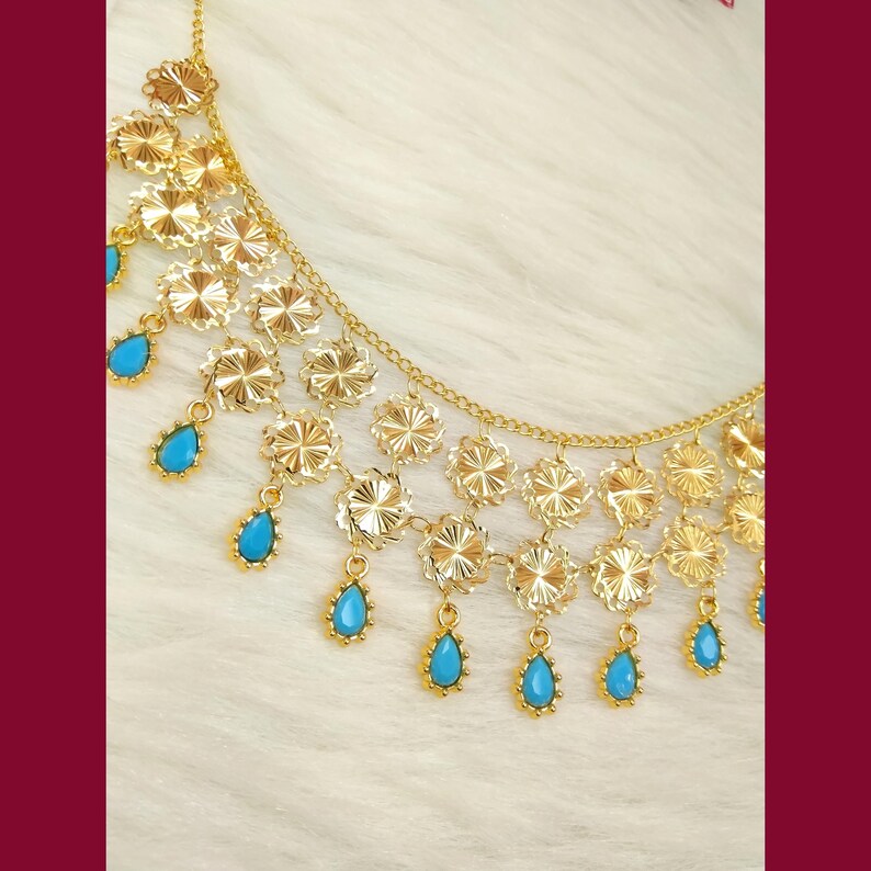 24 Carat Gold Plated Indian/pakistani/dubai/kuwaiti/african Jewellery ...