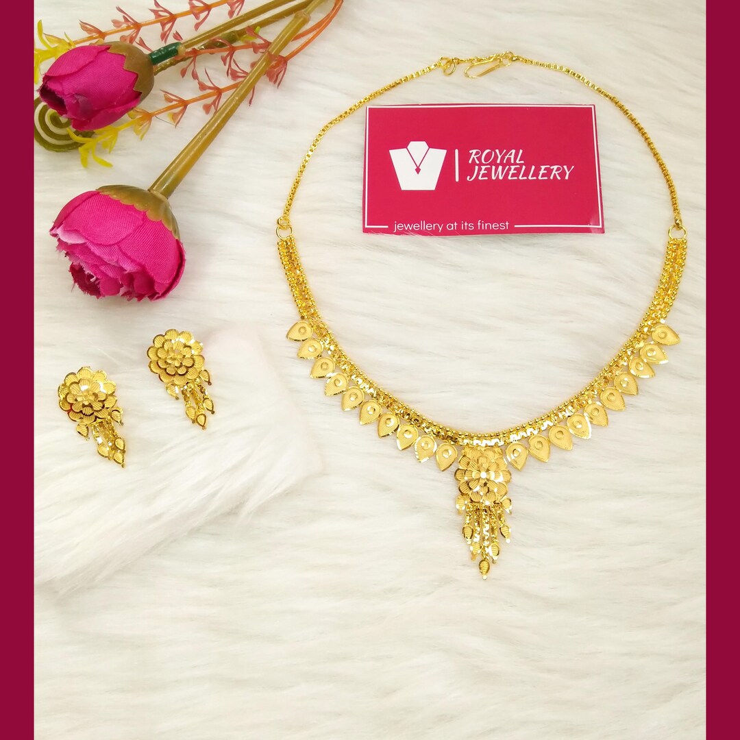 24 Carat Gold Plated Indian/pakistani/dubai/kuwaiti/african Jewellery ...