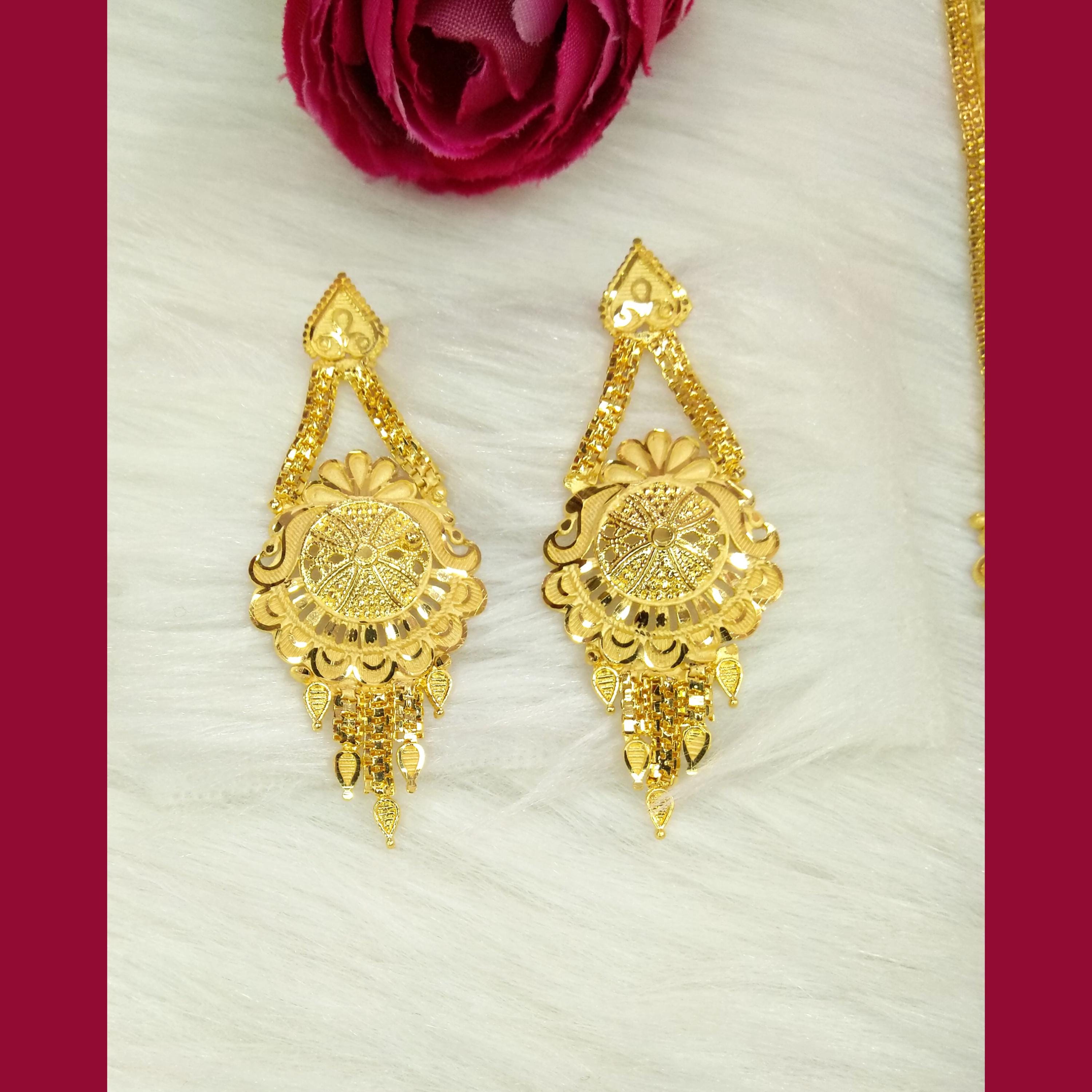 24 Carat Gold Plated Indian/pakistani/dubai/kuwaiti/african Jewellery ...