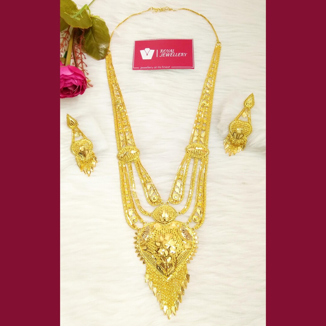 24 Carat Gold Plated Indian/pakistani/dubai/kuwaiti/african Jewellery ...