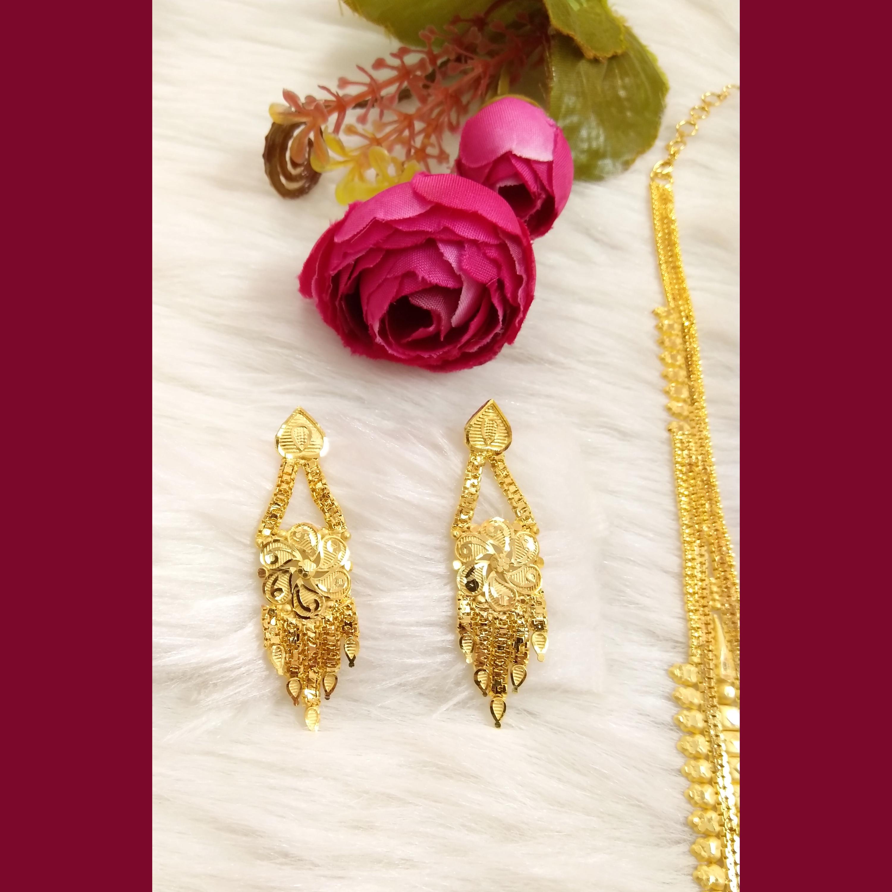 24 Carat Gold Plated Indian/pakistani/dubai/kuwaiti/african Jewellery ...
