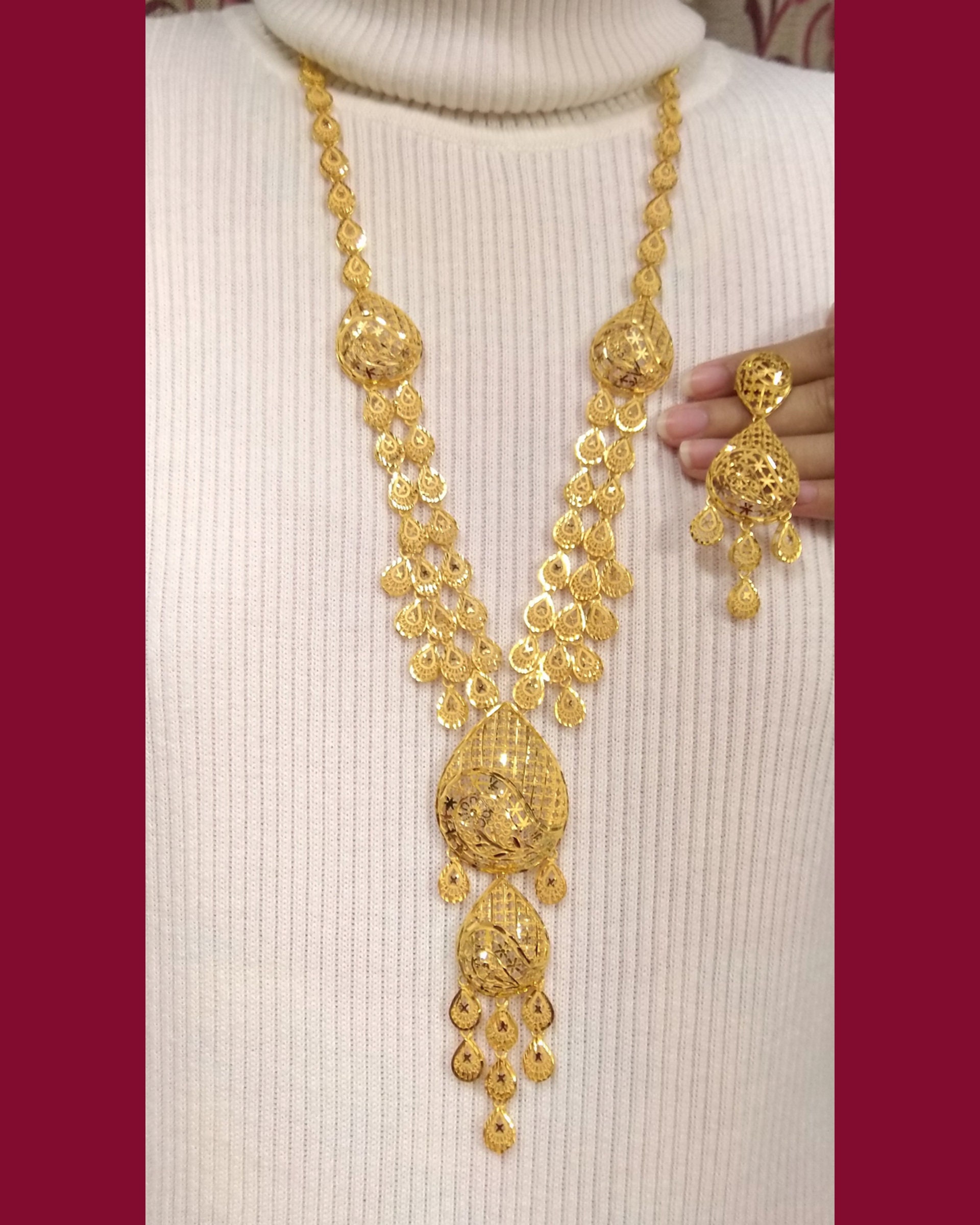 24 Carat Gold Plated Indian/pakistani/dubai/kuwaiti/african Jewellery ...