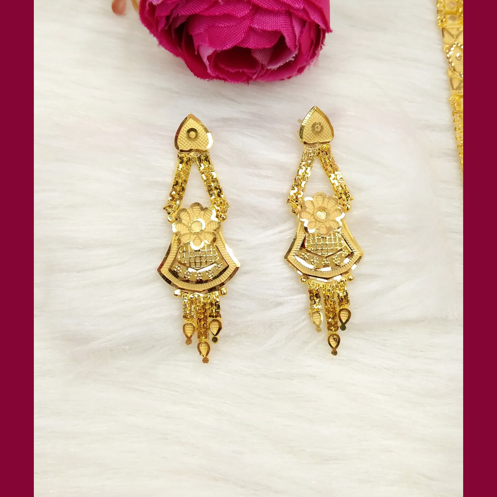 24 Carat Gold Plated Indian/pakistani/dubai/kuwaiti/african Jewellery ...