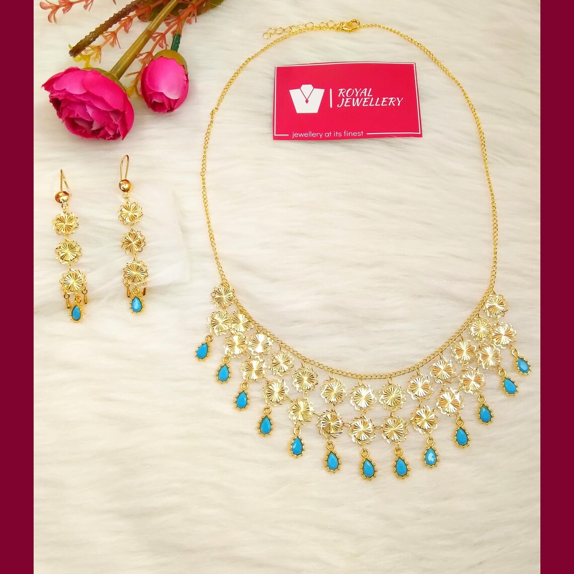 24 Carat Gold Plated Indian/pakistani/dubai/kuwaiti/african Jewellery ...
