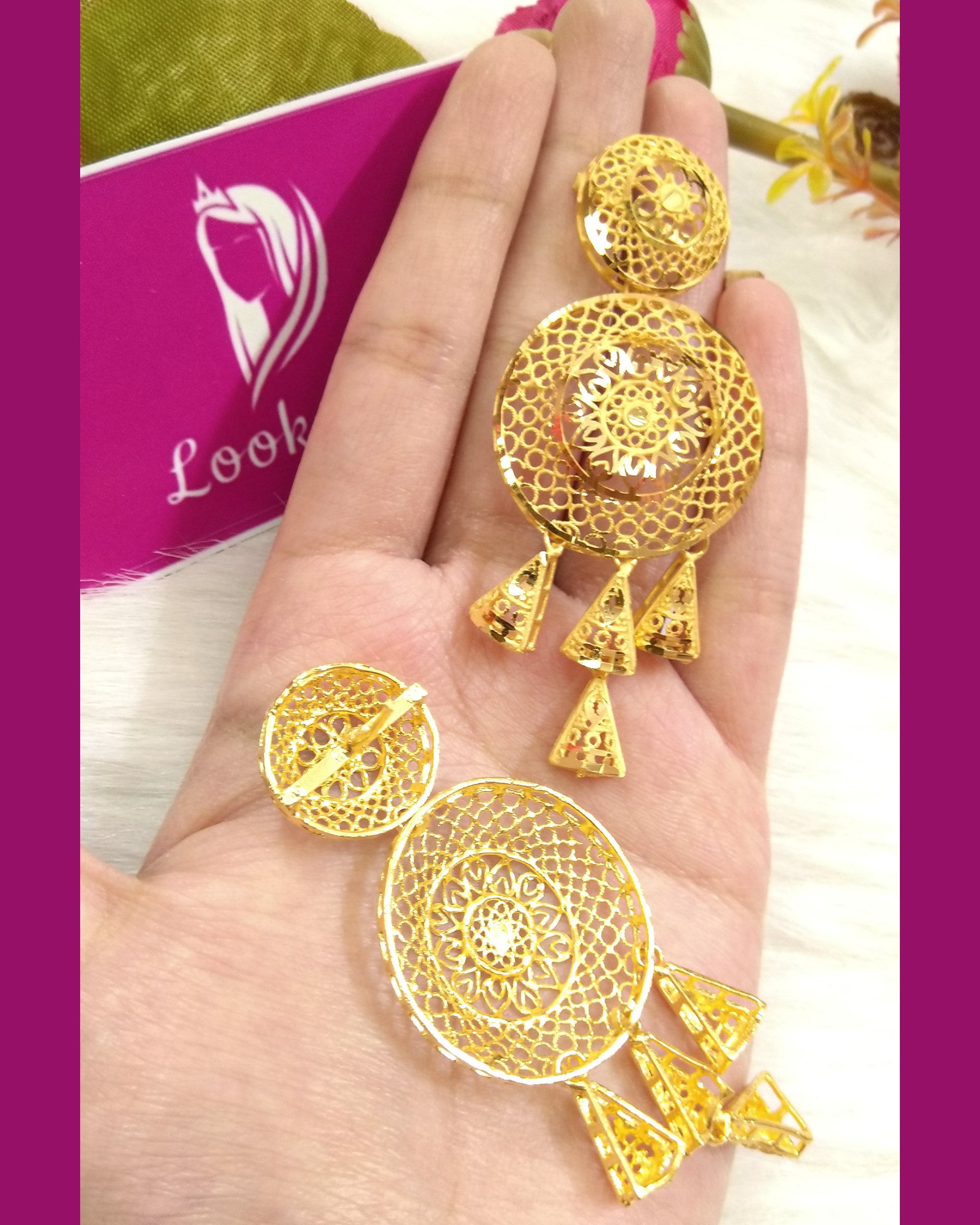 24 Carat Gold Plated Indian/pakistani/dubai/kuwaiti/african Jewellery ...