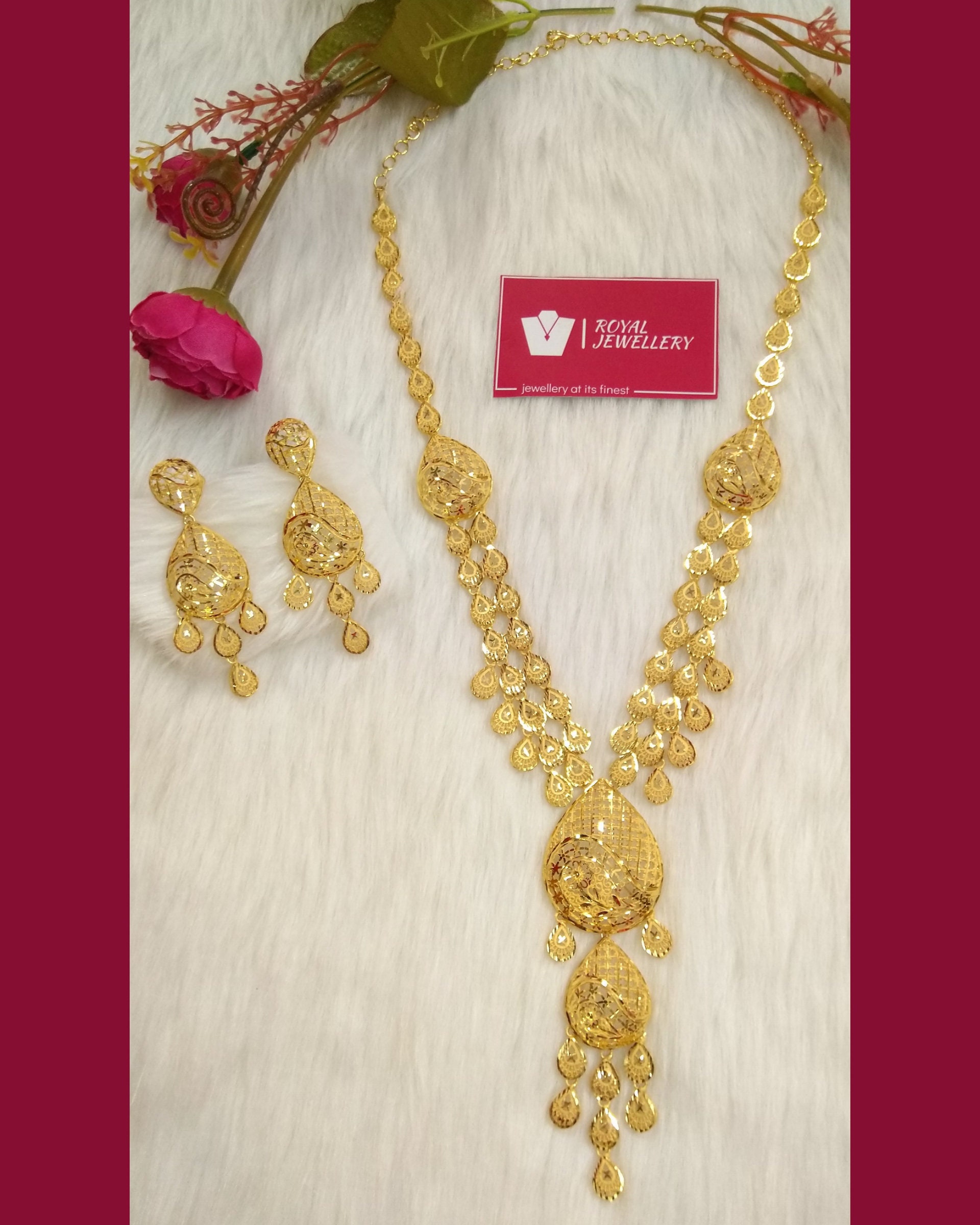 24 Carat Gold Plated Indian/pakistani/dubai/kuwaiti/african Jewellery ...