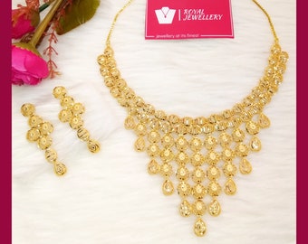 24 Carat Gold Plated Indian/pakistani/dubai/kuwaiti/african Jewellery ...